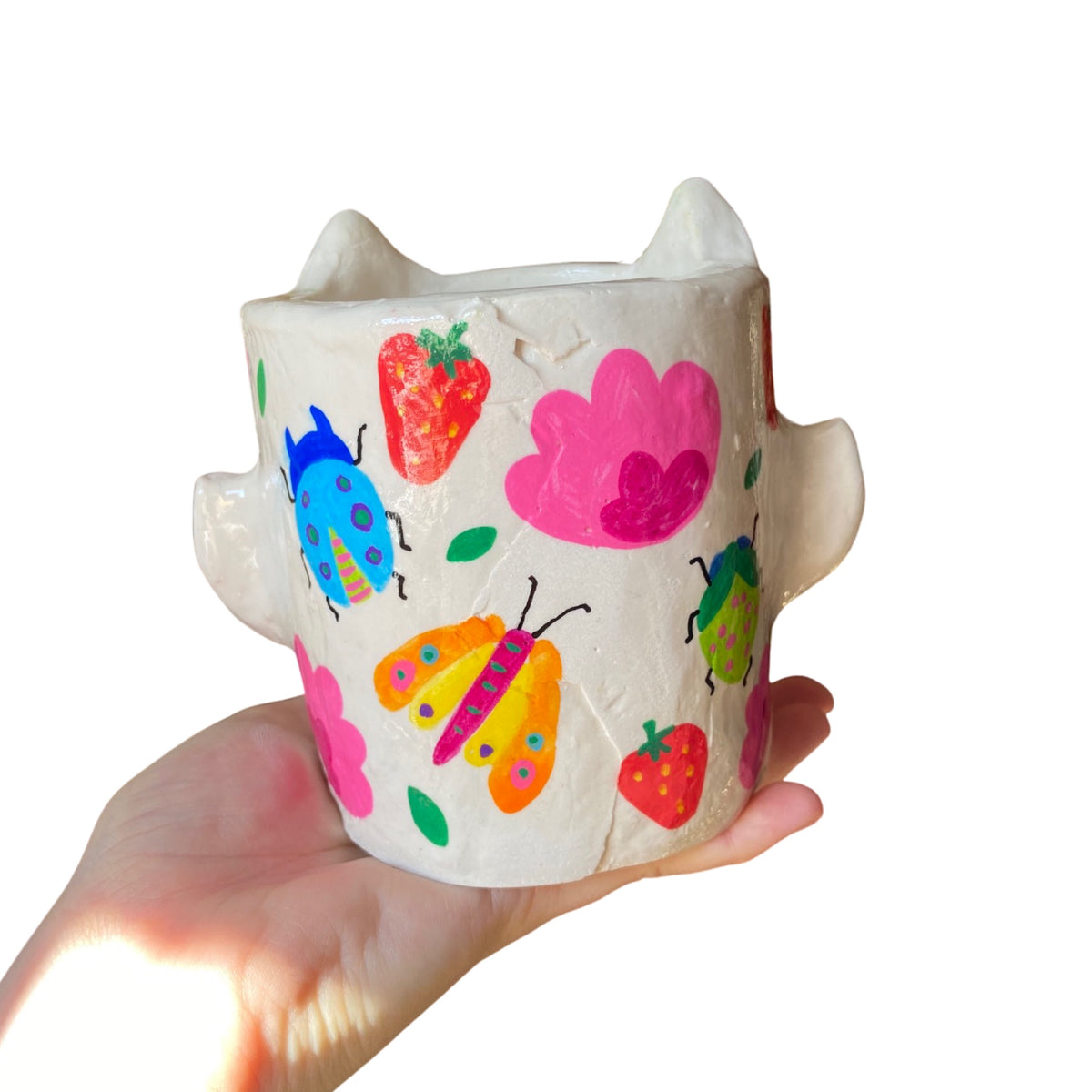 'Horns, Hugs & Bugs' Devil Pot – PonkyWots